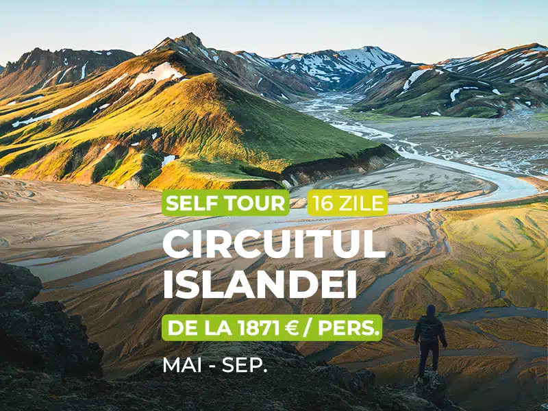 Islanda: Circuitul Insulei în 16 Zile